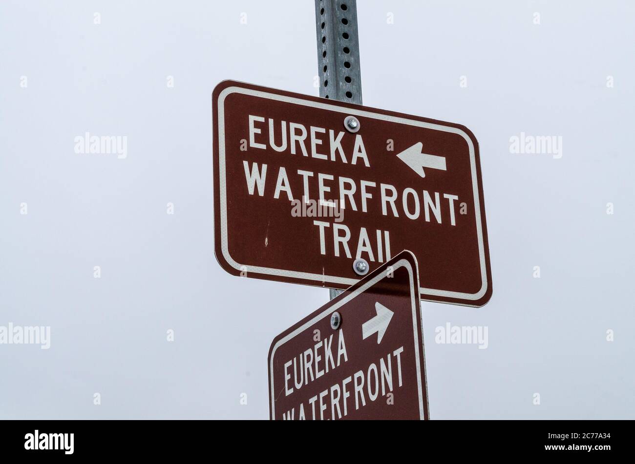 Historic town trail signs hi-res stock photography and images - Alamy
