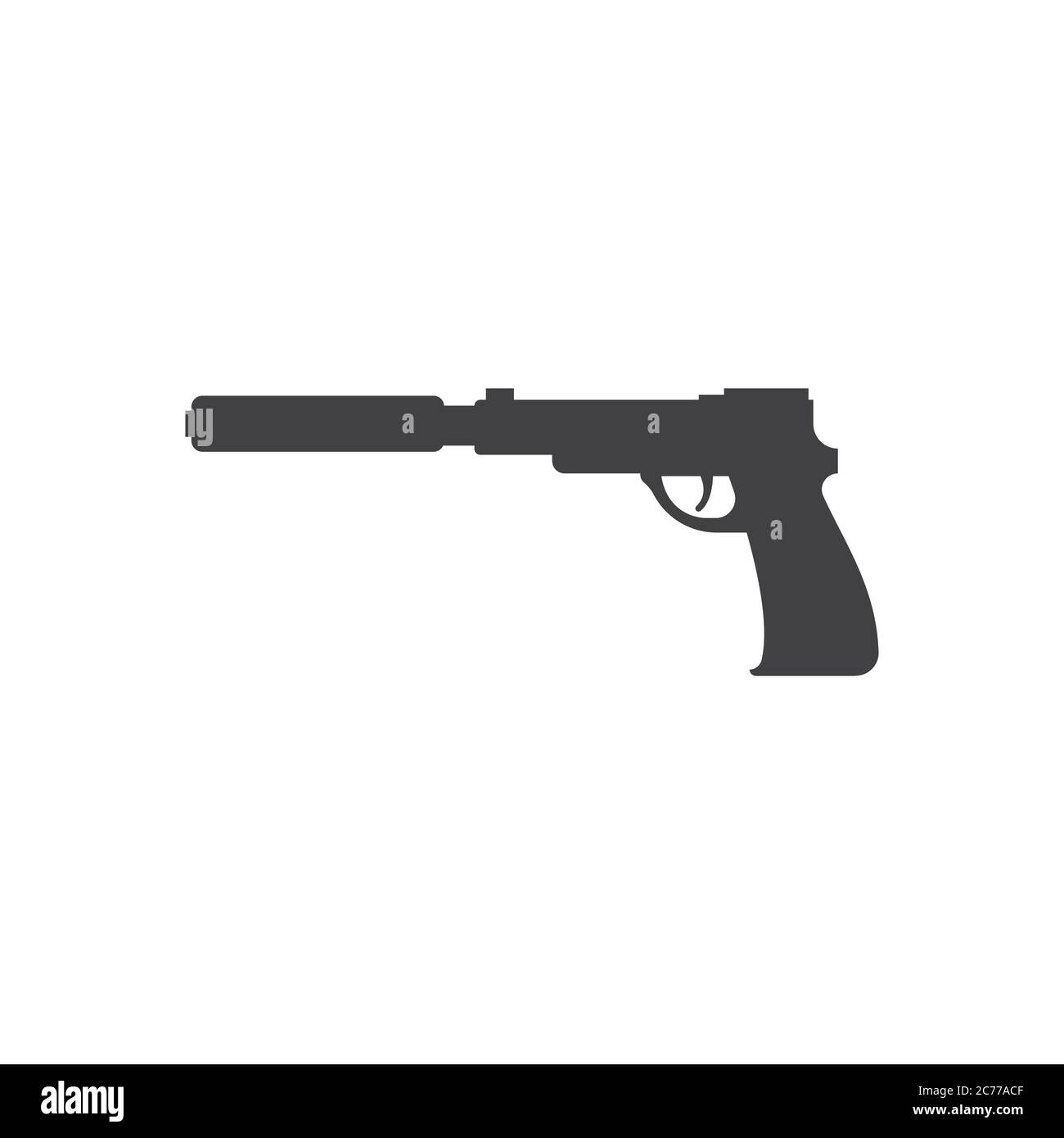 Heavy machine guns vector vectors Stock Vector Images - Alamy