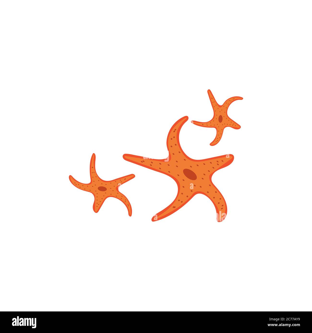 Star sea vector icon illustration design template Stock Vector Image ...