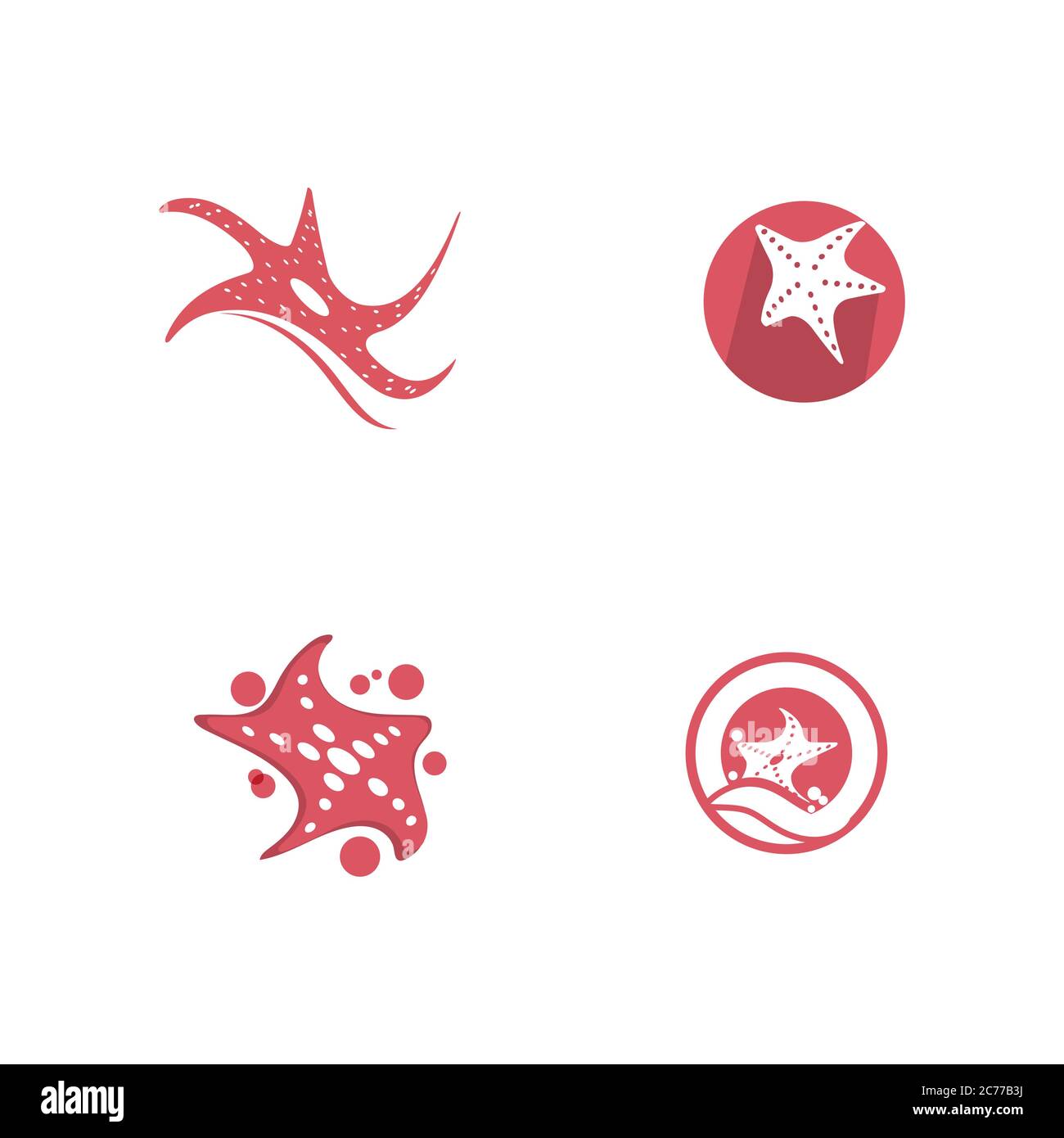 Sea star vector vectors hi-res stock photography and images - Alamy