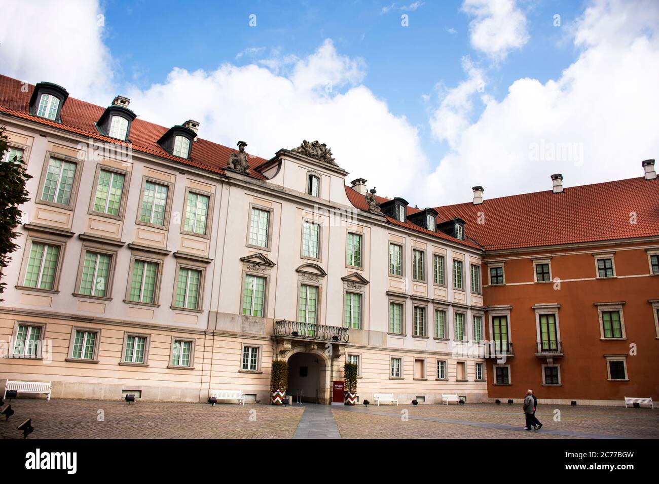 Classic retro vintage antique building for Polish or pole people and ...