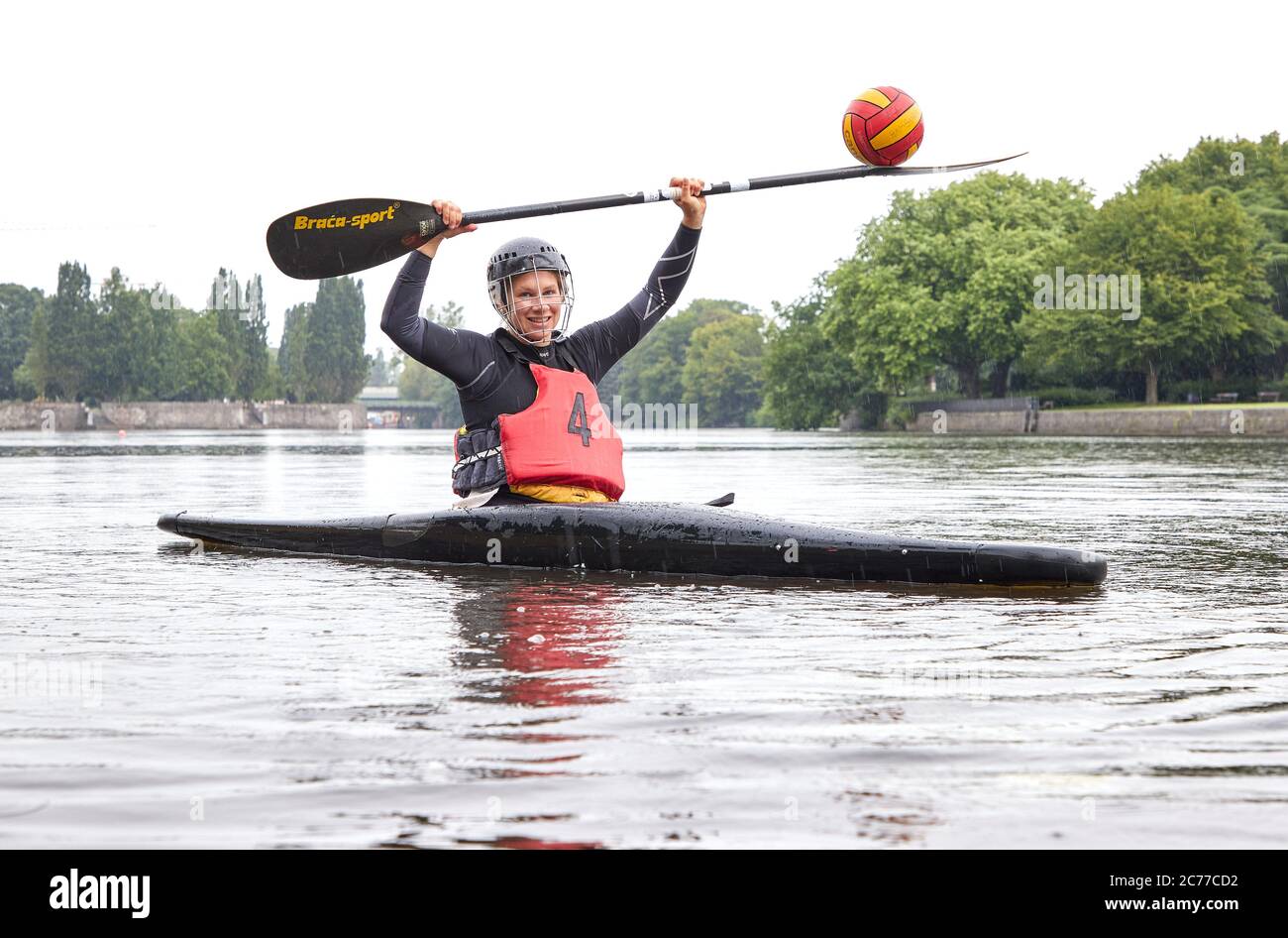 Hamburg, Germany. 14th July, 2020. Caroline Sinsel, national trainer ...