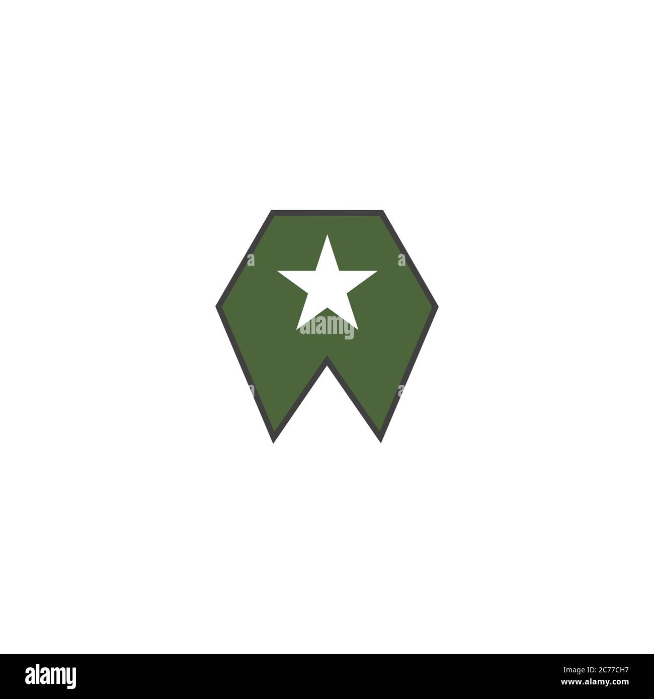 army military vector icon design template Stock Vector Image & Art - Alamy