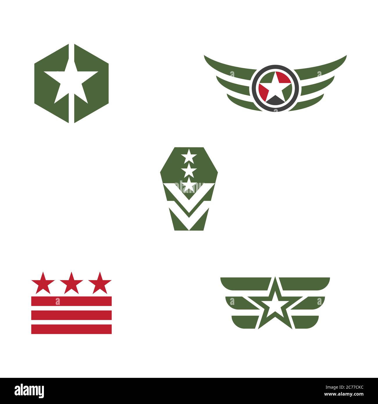 army military vector icon design template Stock Vector Image & Art - Alamy