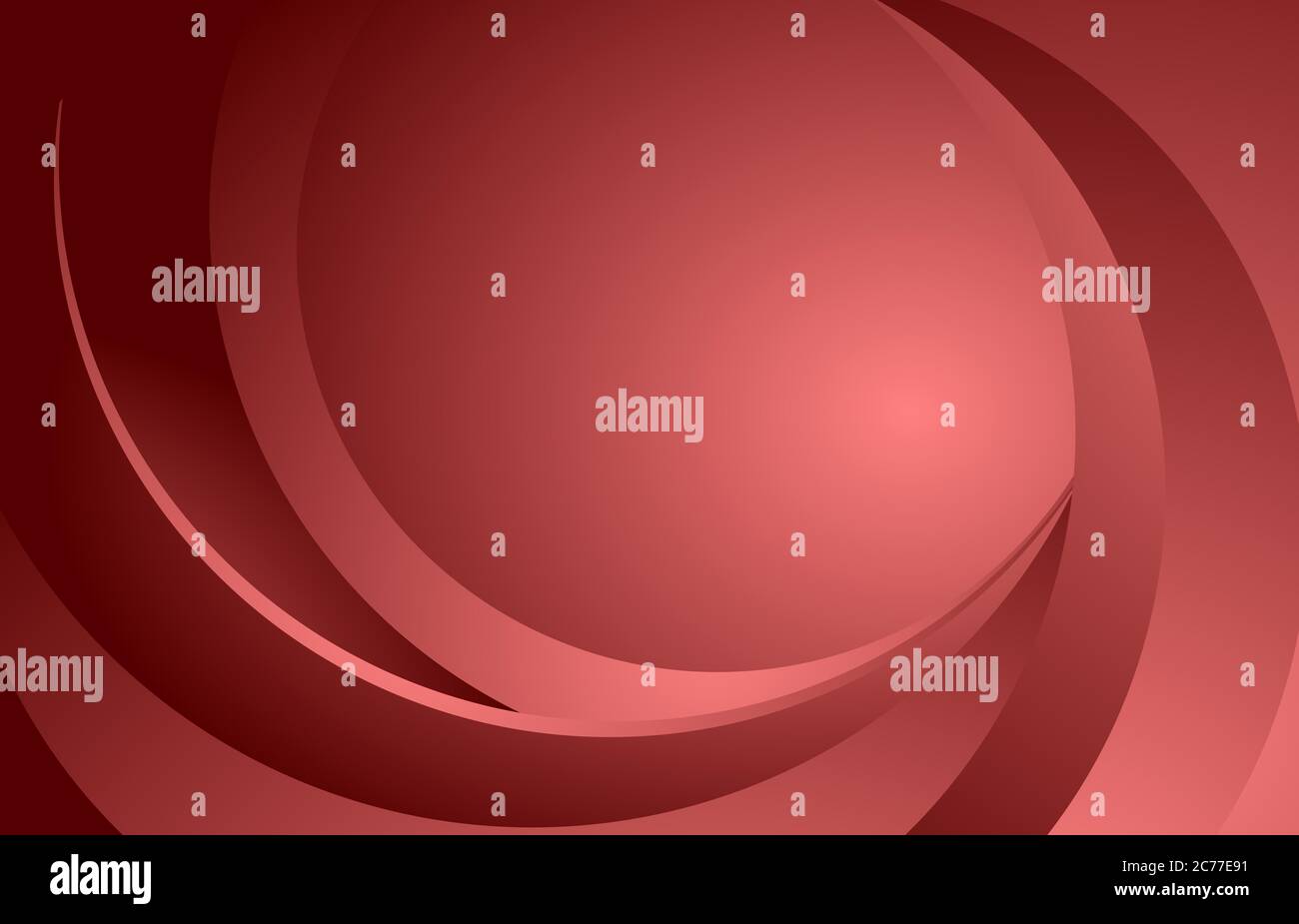 Abstract red curve background gradient with geometric lines and light ...