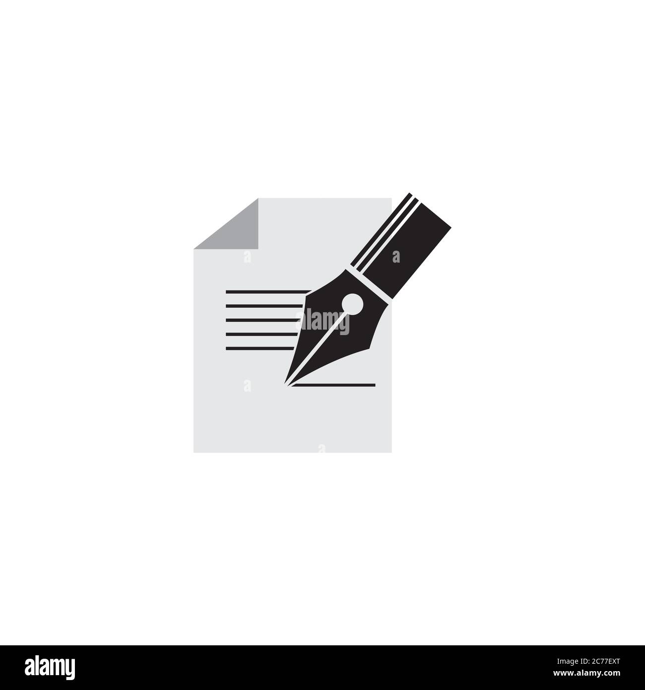 Pen icon template Vector illustration design Stock Vector Image & Art ...