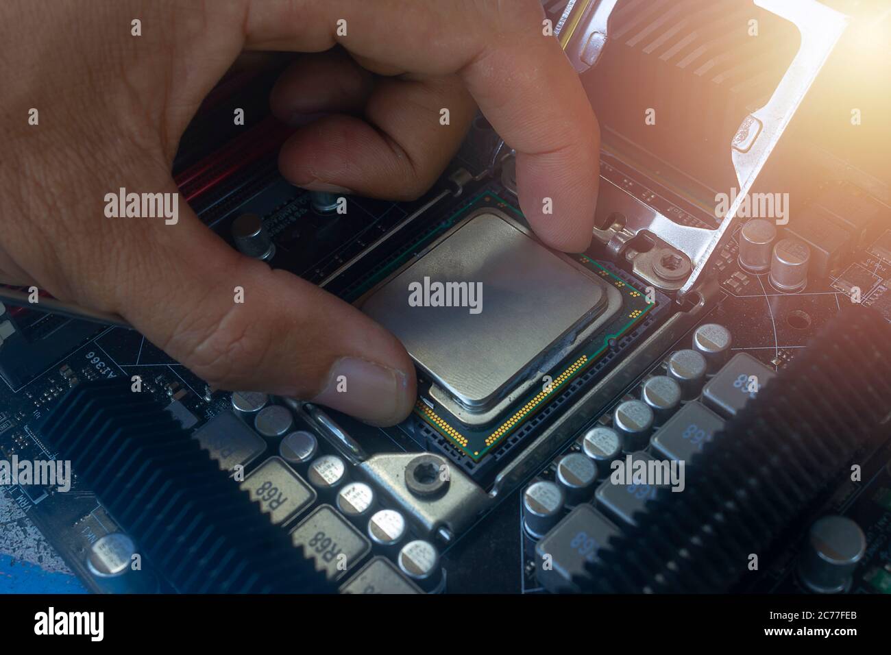 Plug cpu hi-res stock photography and images - Alamy