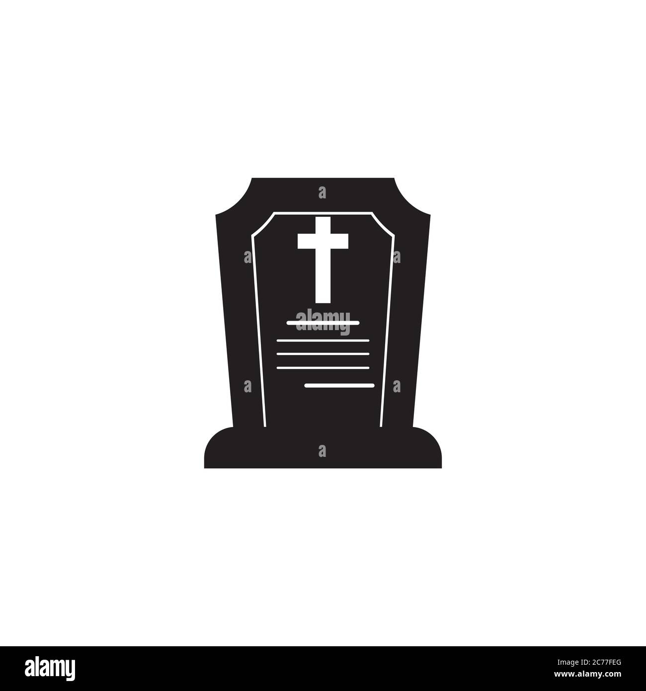 Tomb icon Template vector illustration design Stock Vector Image & Art ...