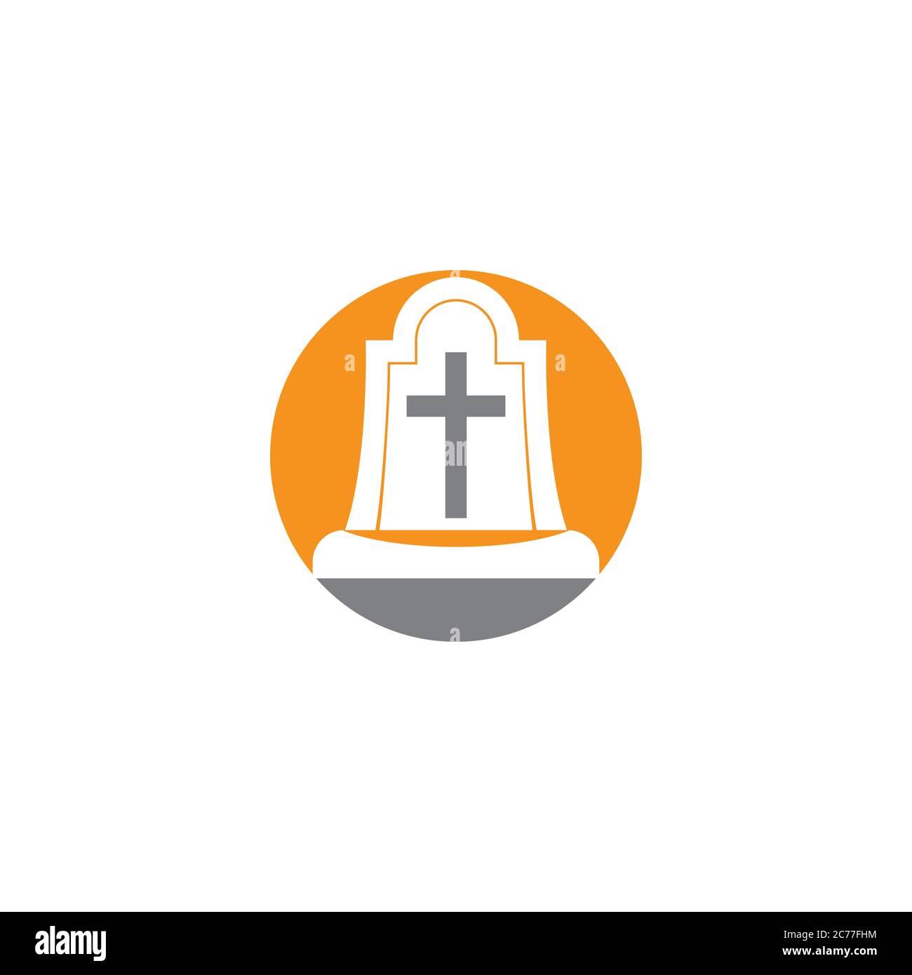 Tomb icon Template vector illustration design Stock Vector Image & Art ...