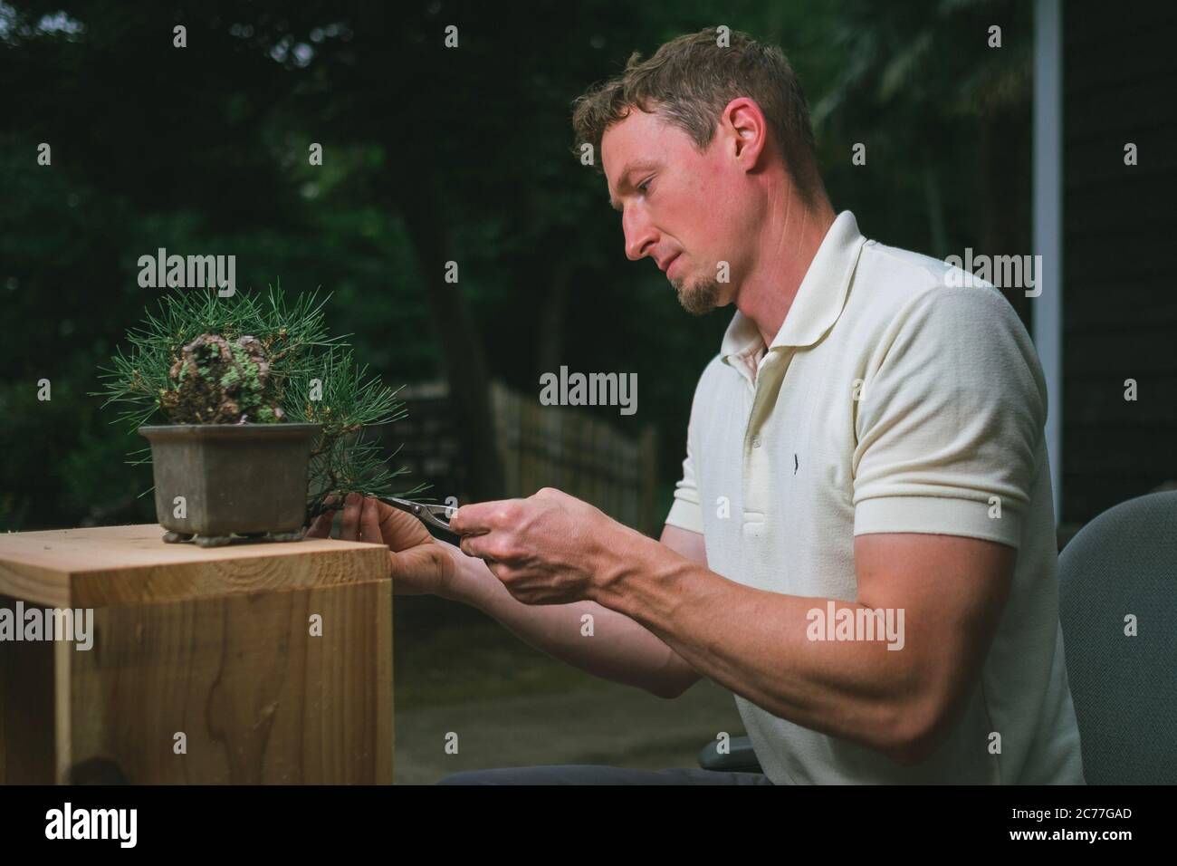 Adam Jones, owner of Tree House poses for a portrait picture inside in ...