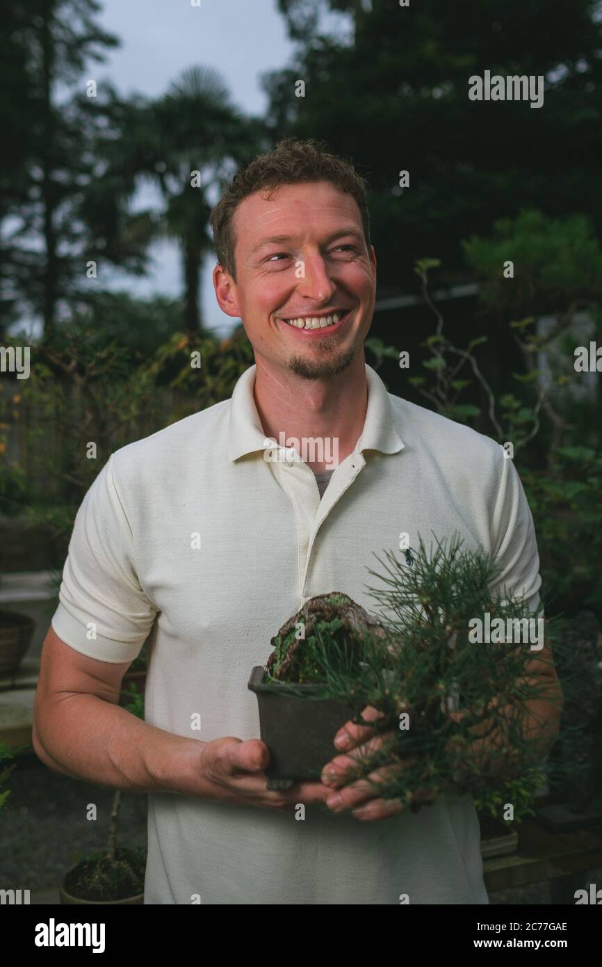 Adam Jones, owner of Tree House poses for a portrait picture inside in ...