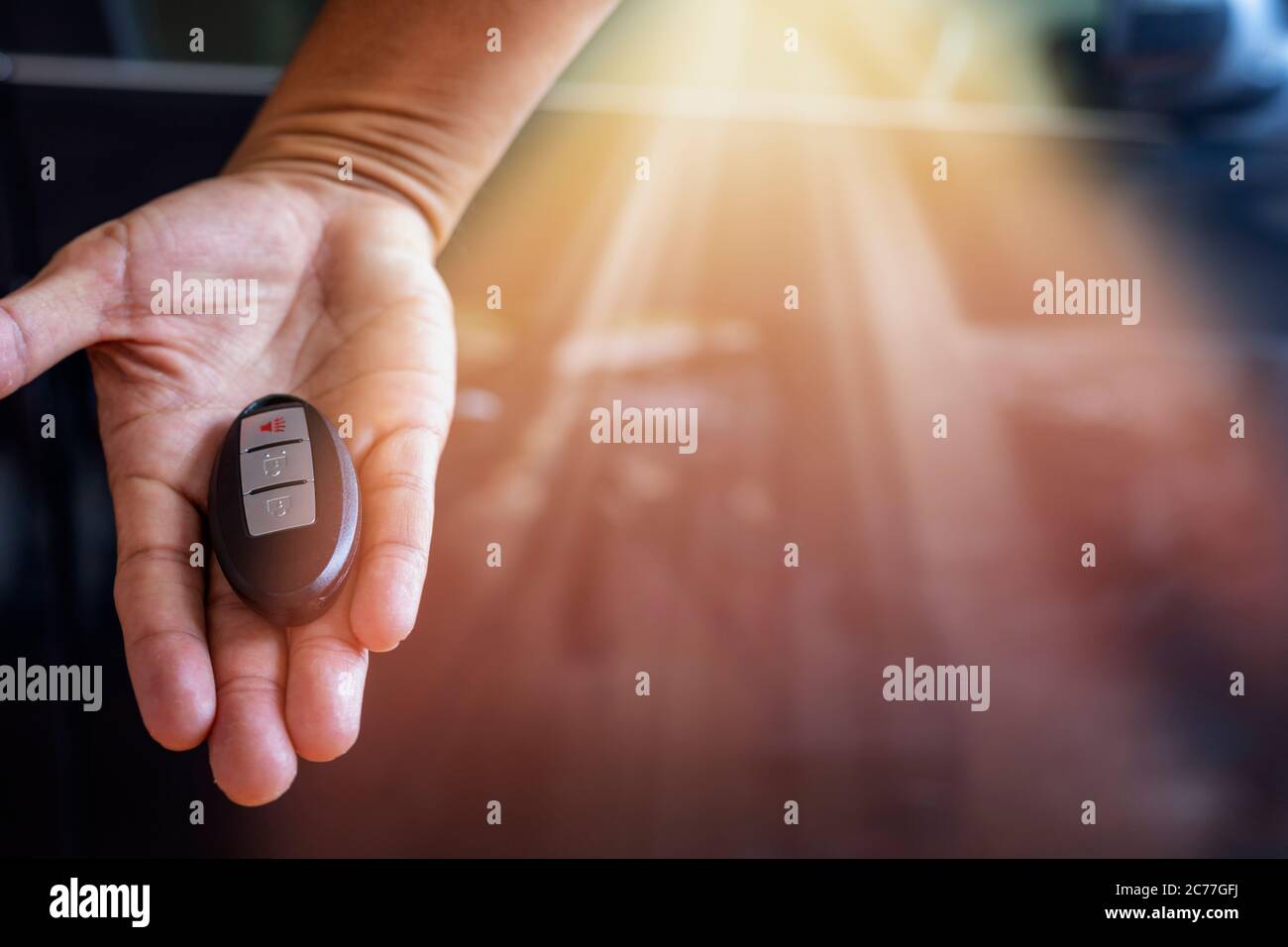 Giving a car a push hi-res stock photography and images - Alamy