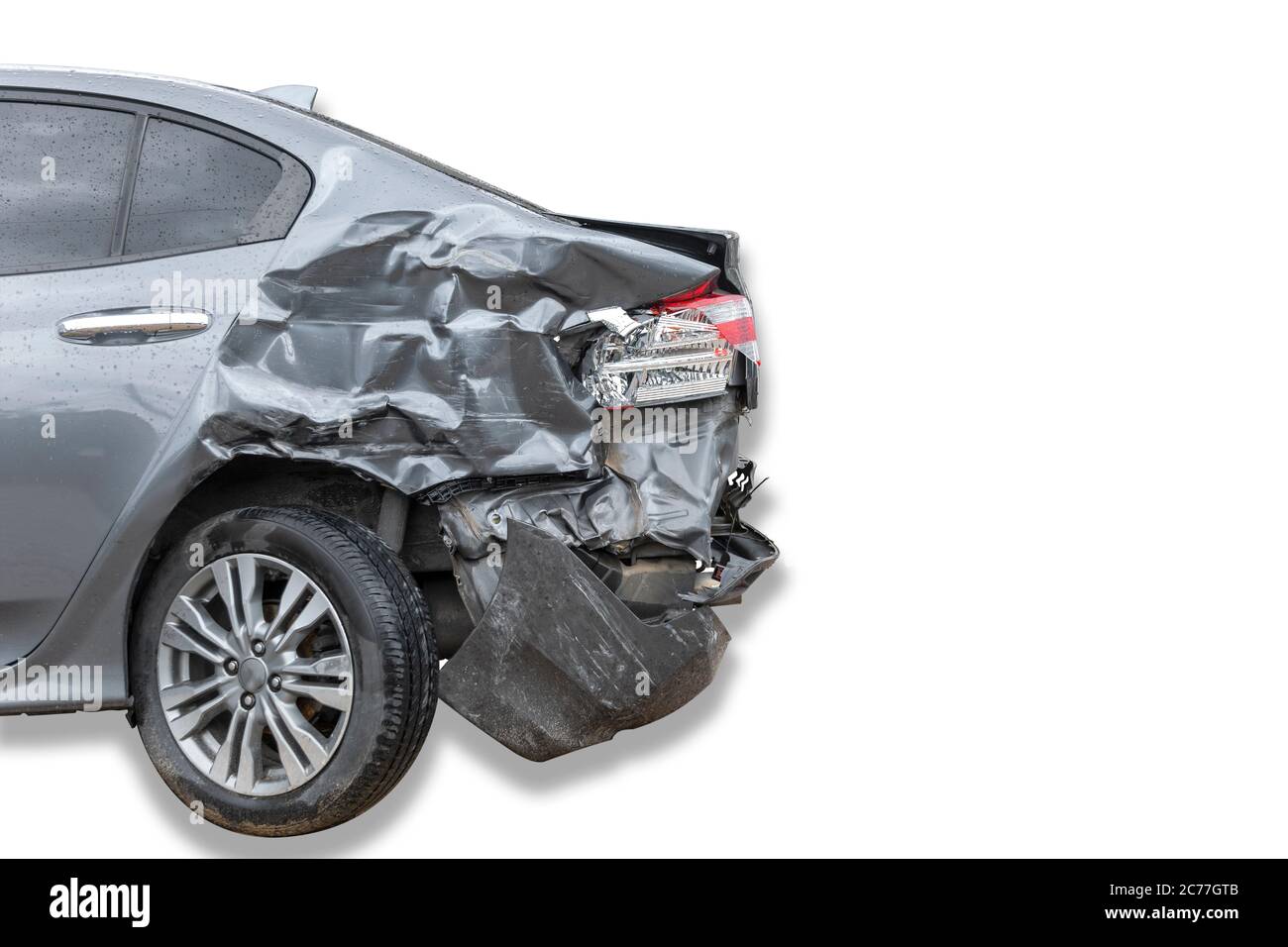 Dent in car wing dent in back of car hi-res stock photography and ...