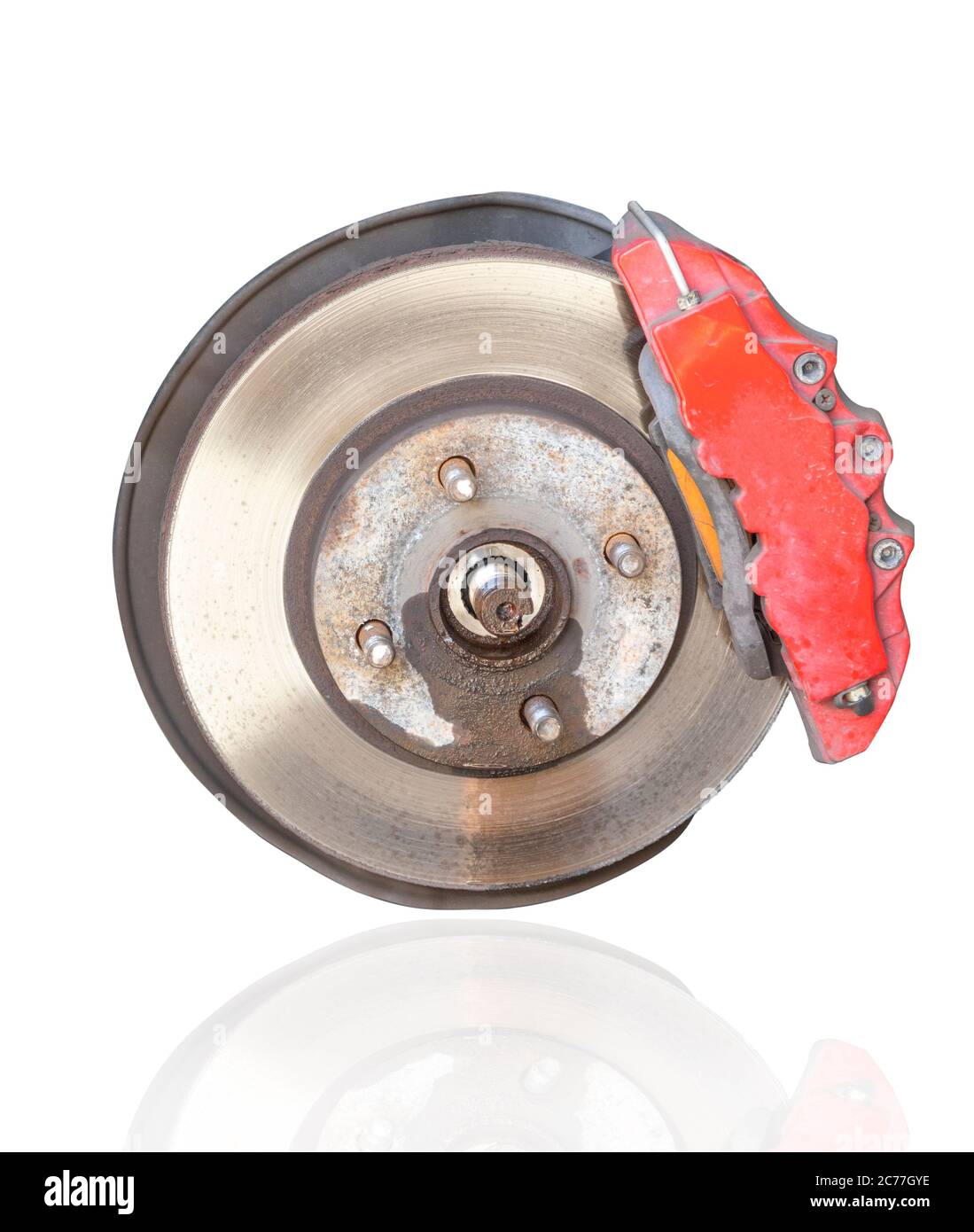 Caliper red car vehicle hi-res stock photography and images - Alamy