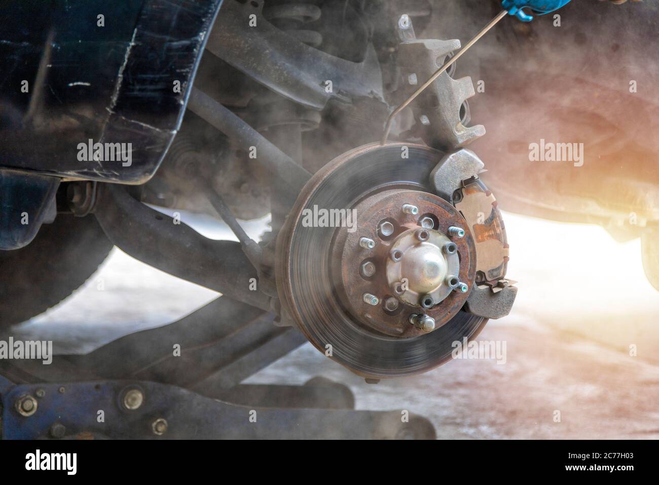 Mechanic air gun clean hi-res stock photography and images - Alamy
