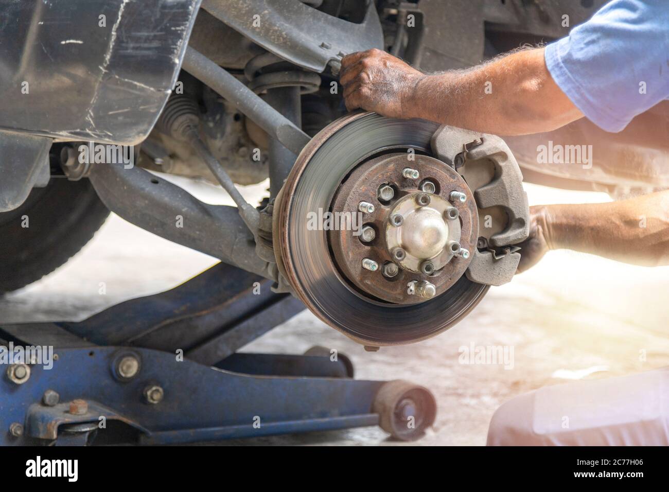 Hand brakes hi-res stock photography and images - Alamy