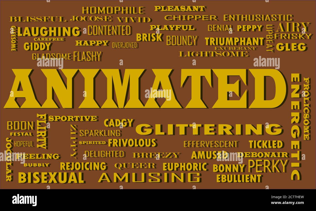 Animated a human love relationship related word cloud presented on ...