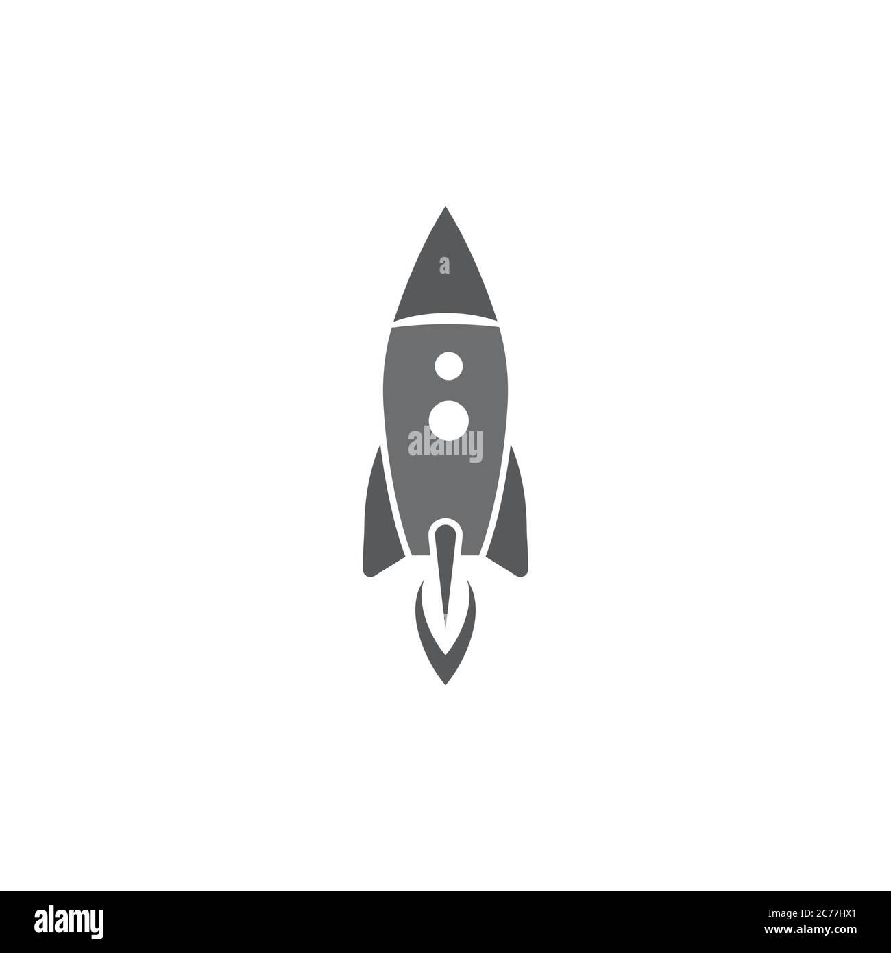 Rocket design Template vector icon illustration Stock Vector Image ...
