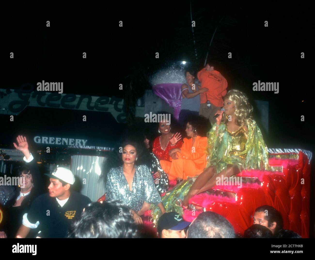 West Hollywood, California, USA 7th January 1996 Singer Diana Ross and ...