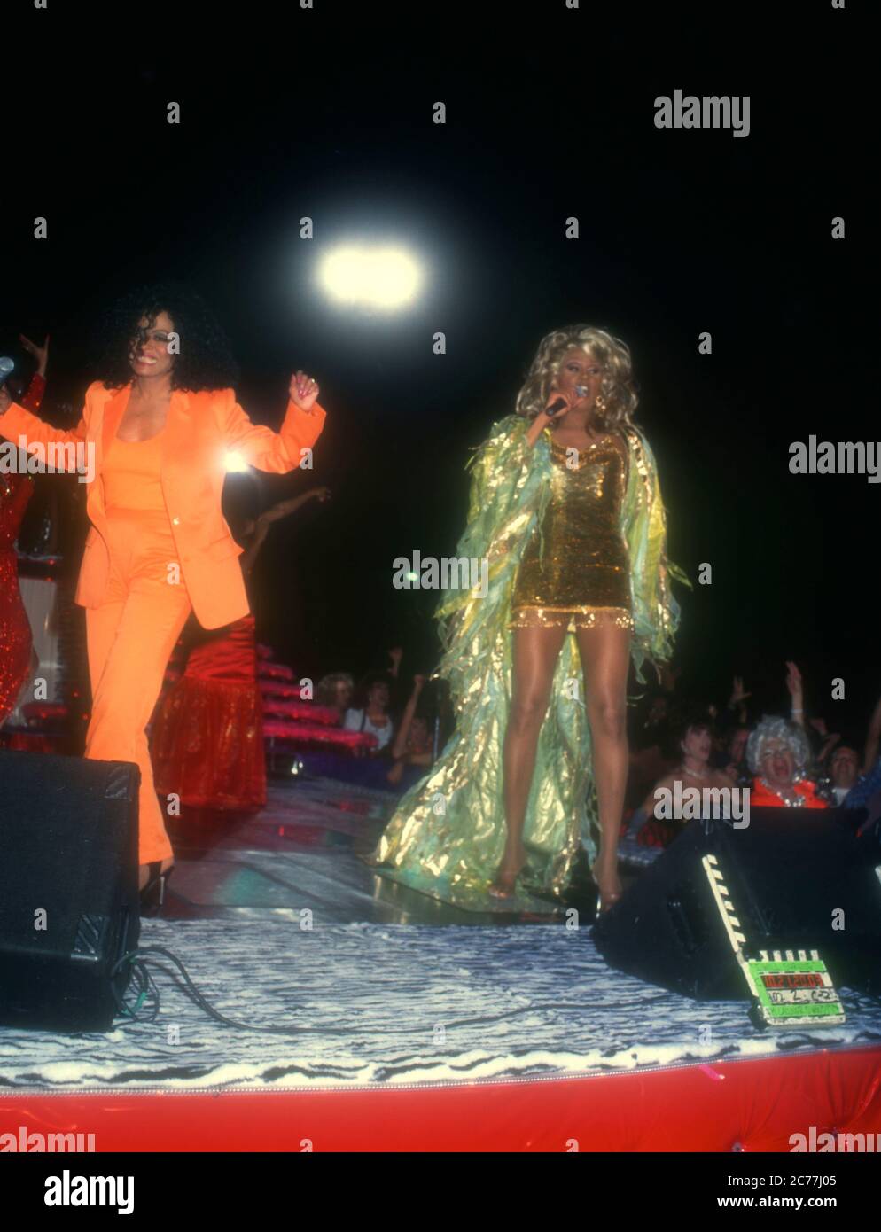 West Hollywood, California, USA 7th January 1996 Singer Diana Ross and ...