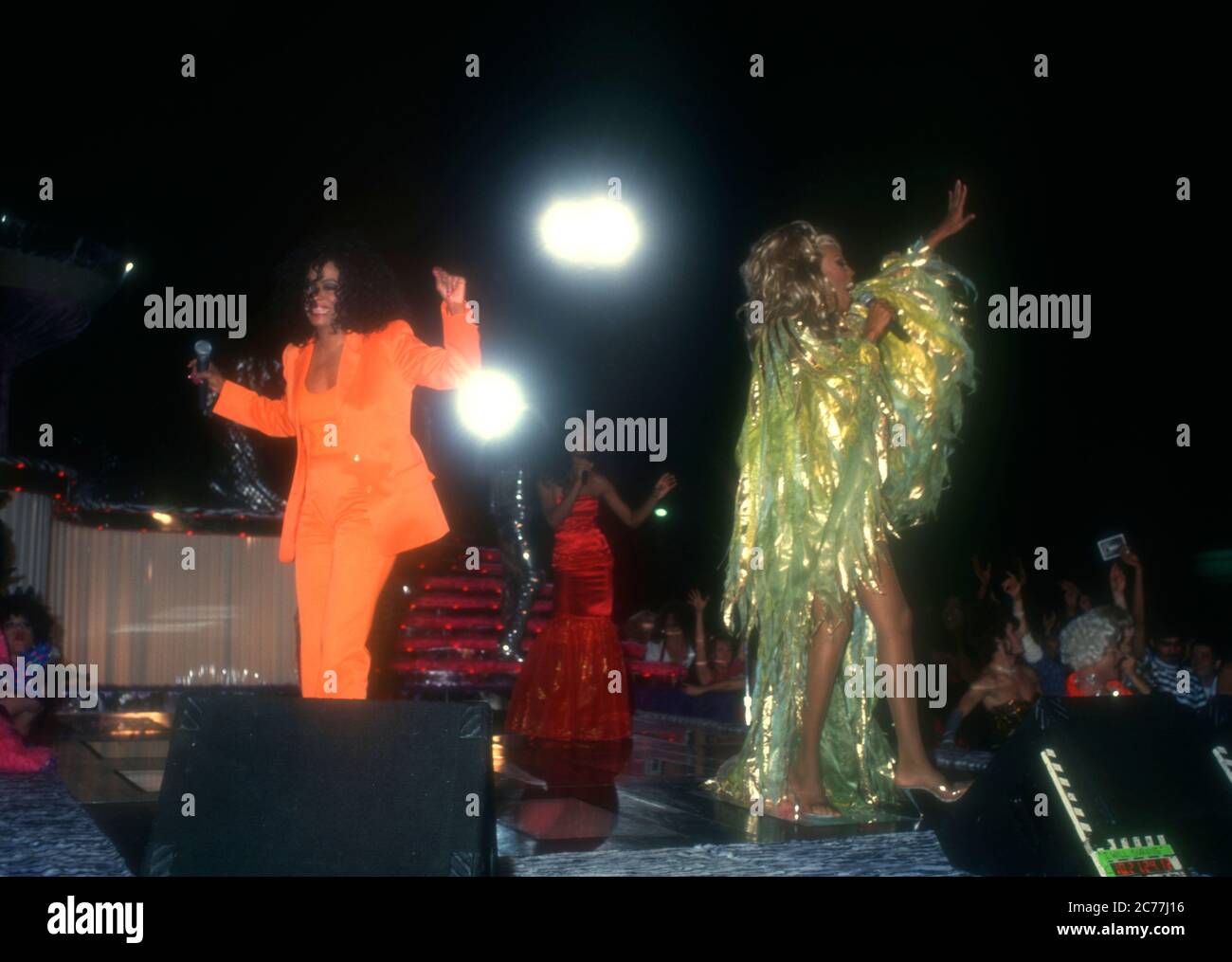 West Hollywood, California, USA 7th January 1996 Singer Diana Ross and ...