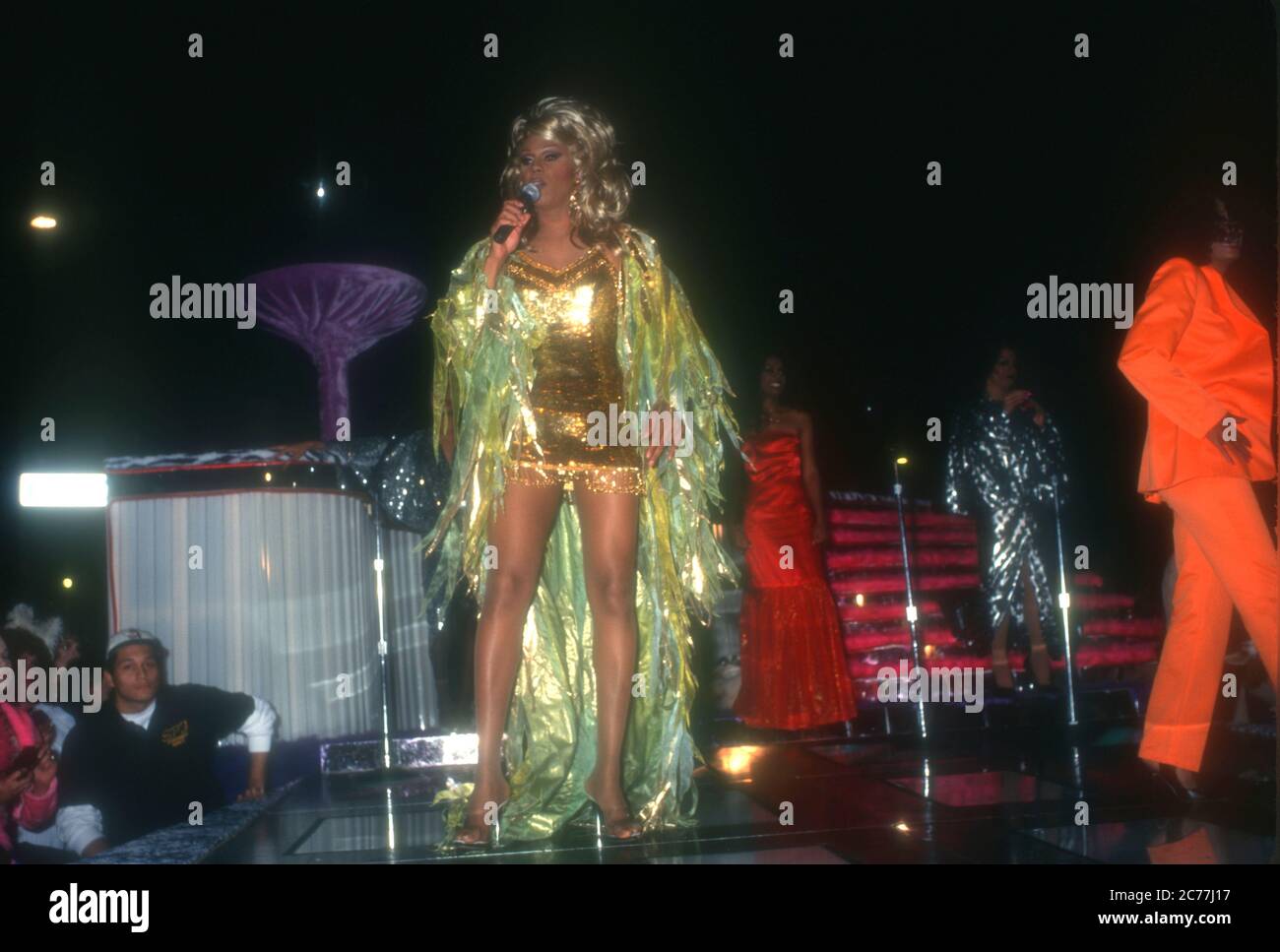 West Hollywood, California, USA 7th January 1996 American Drag queen ...