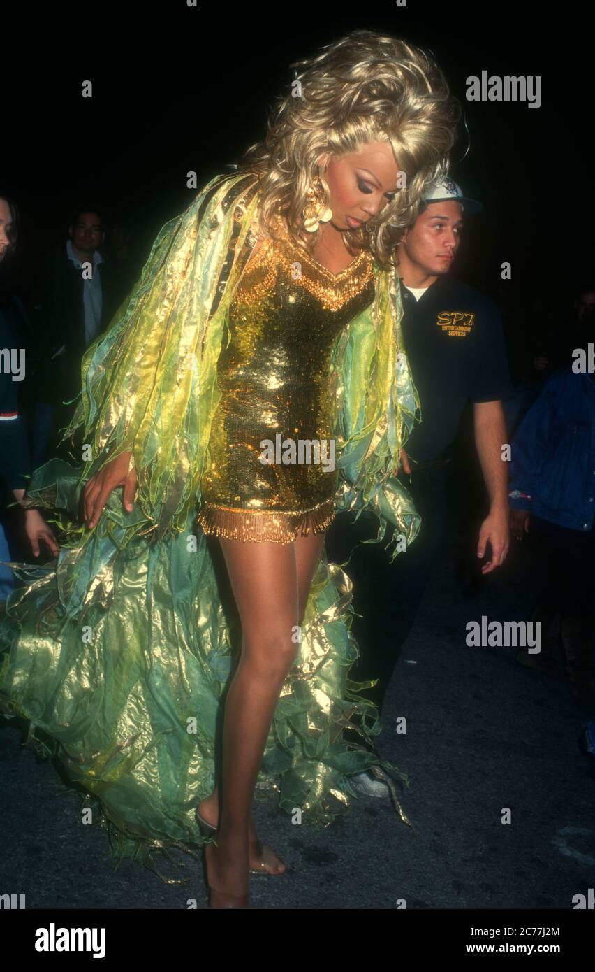 West Hollywood, California, USA 7th January 1996 American Drag queen ...