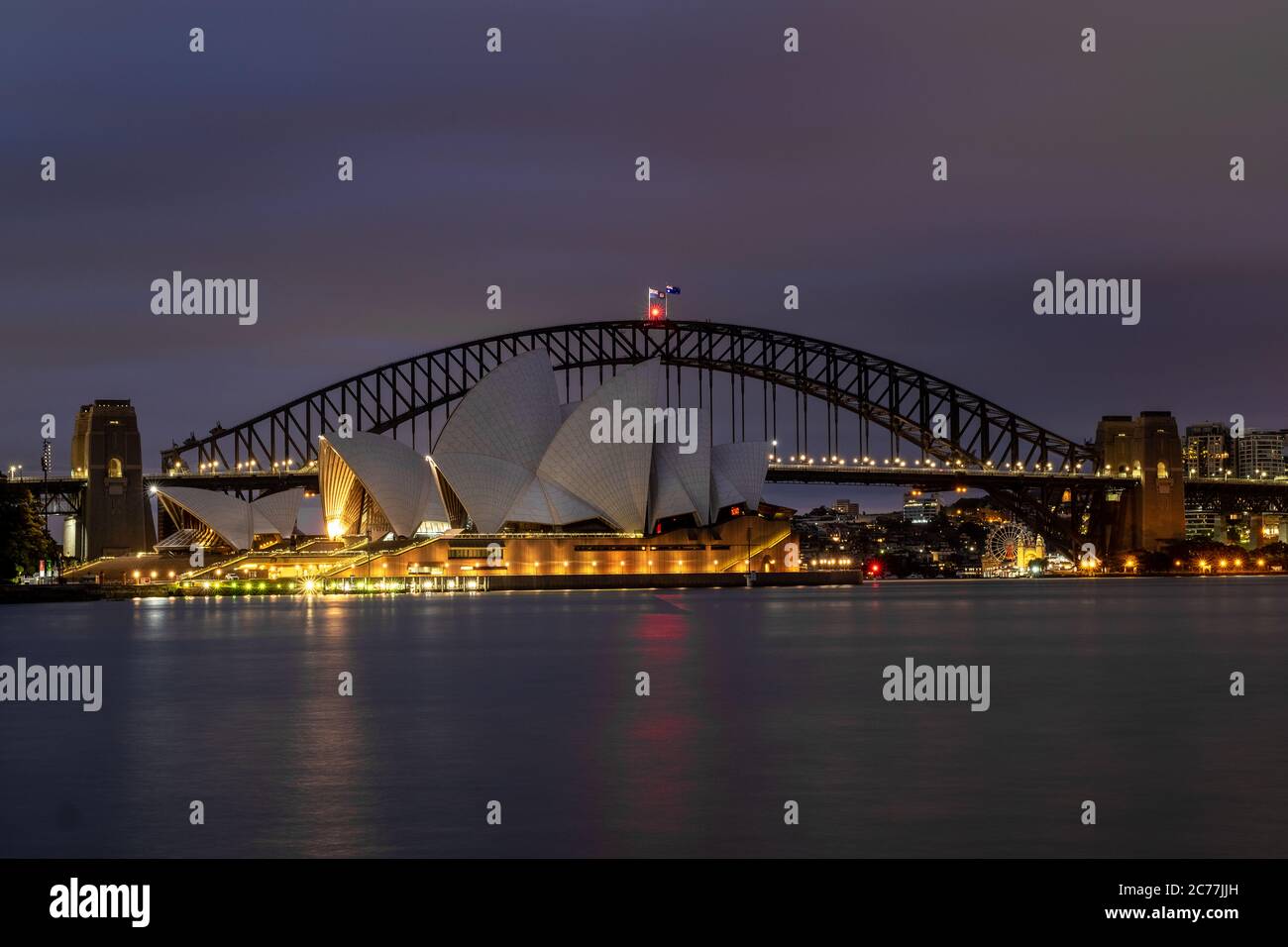 sydney harbour scene Stock Photo - Alamy