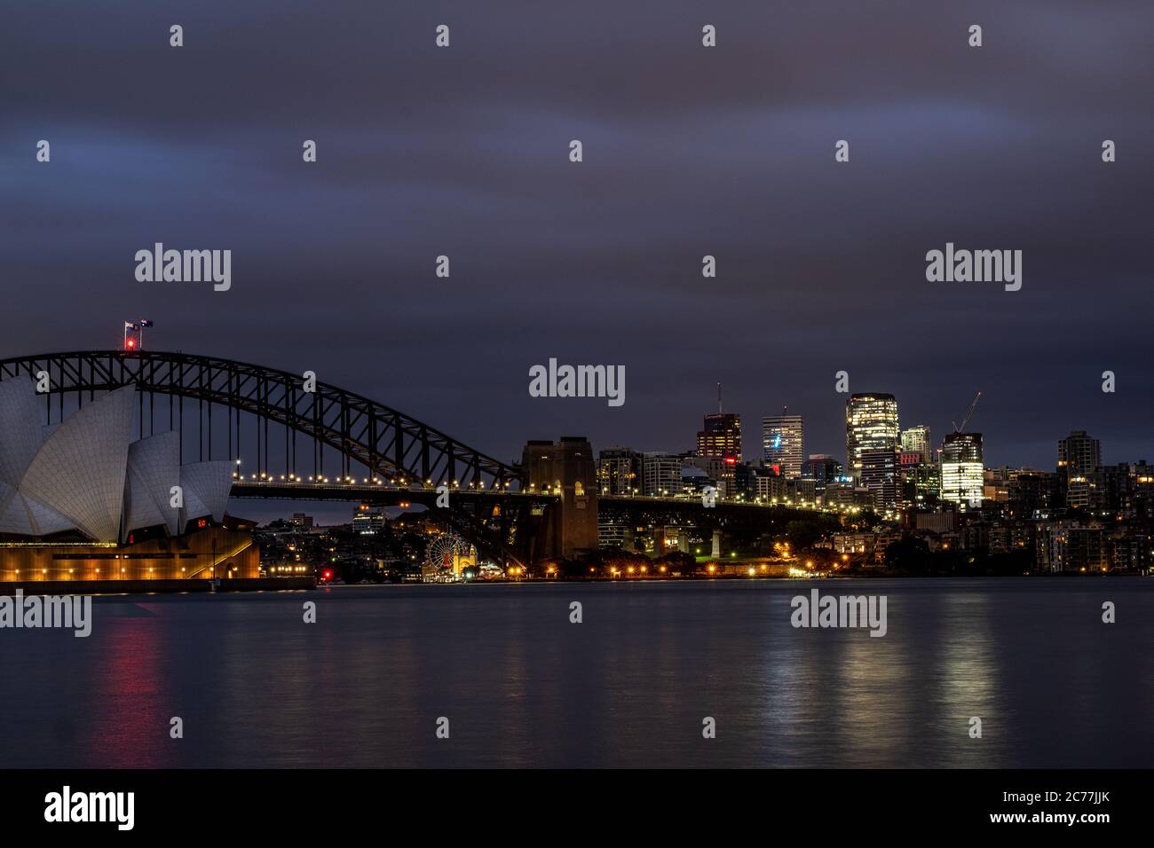 sydney harbour scene Stock Photo - Alamy