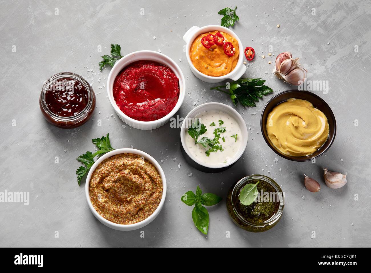 Various sauces hi-res stock photography and images - Alamy