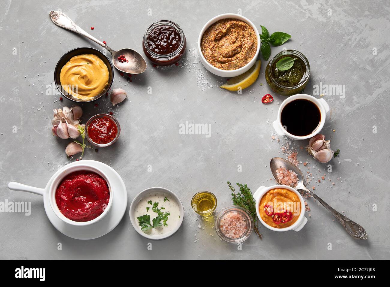 Various sauces hi-res stock photography and images - Alamy