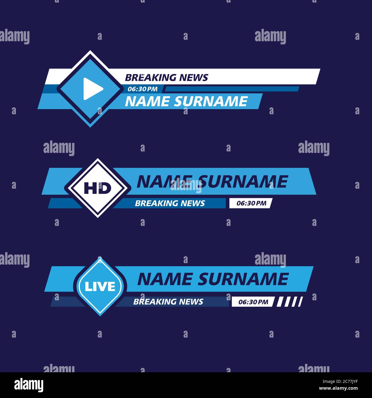 Banner TV vector icon illustration design template Stock Vector Image ...