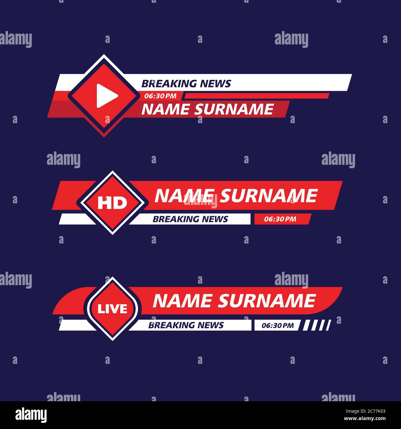 Banner TV vector icon illustration design template Stock Vector Image ...