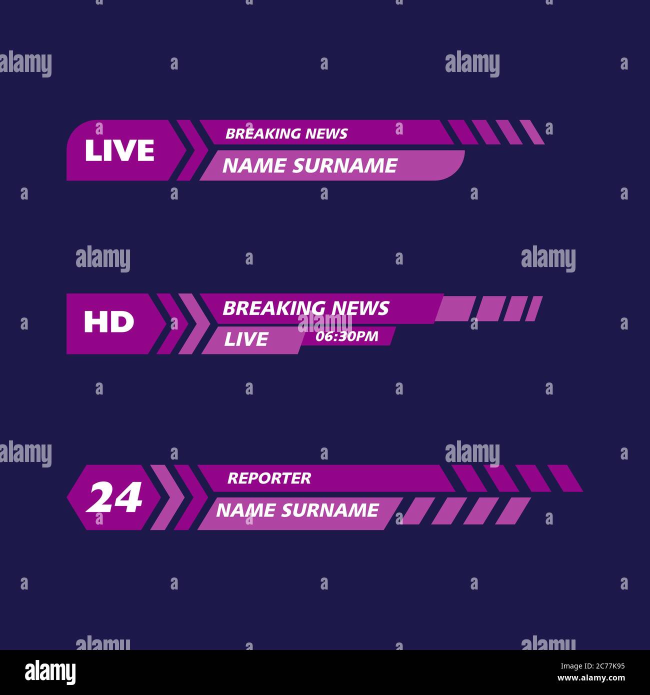 Banner TV vector icon illustration design template Stock Vector Image ...