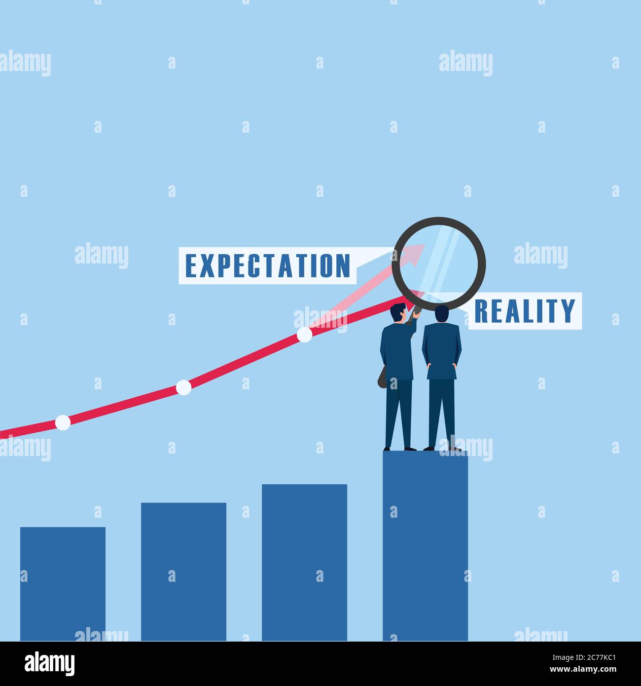 People with magnify analyze the target and development metaphor of ...