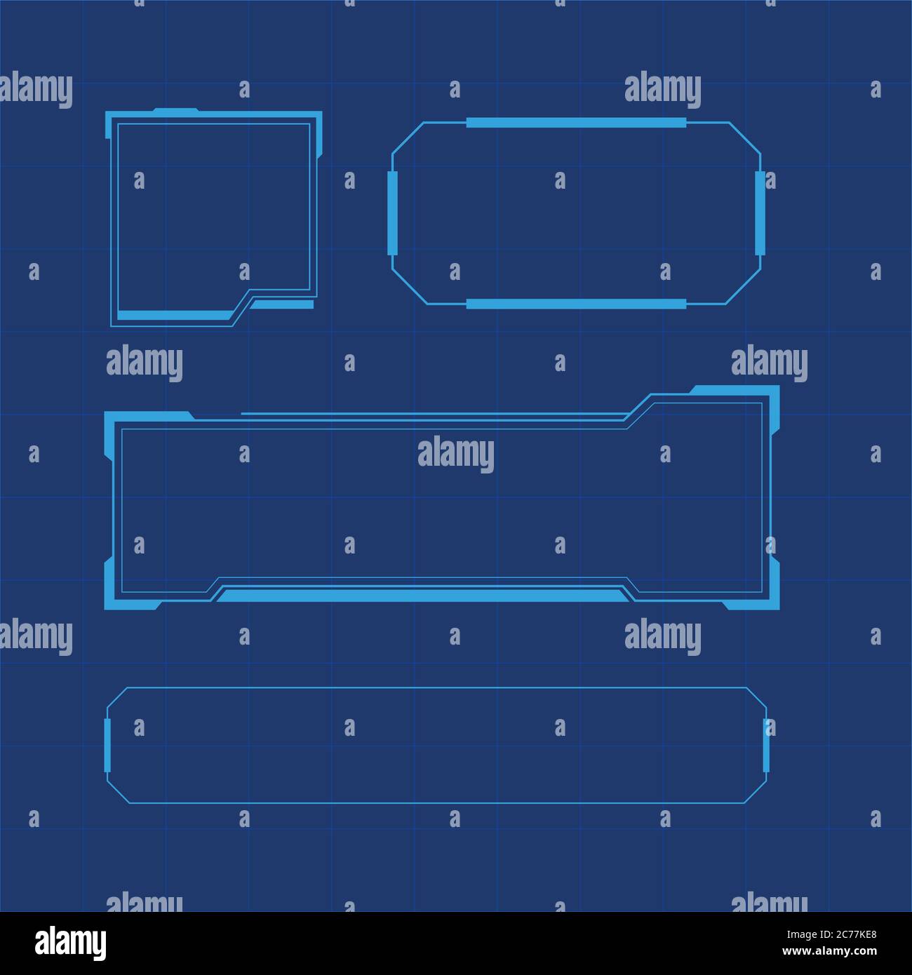 Futuristic user interface hi-res stock photography and images - Alamy