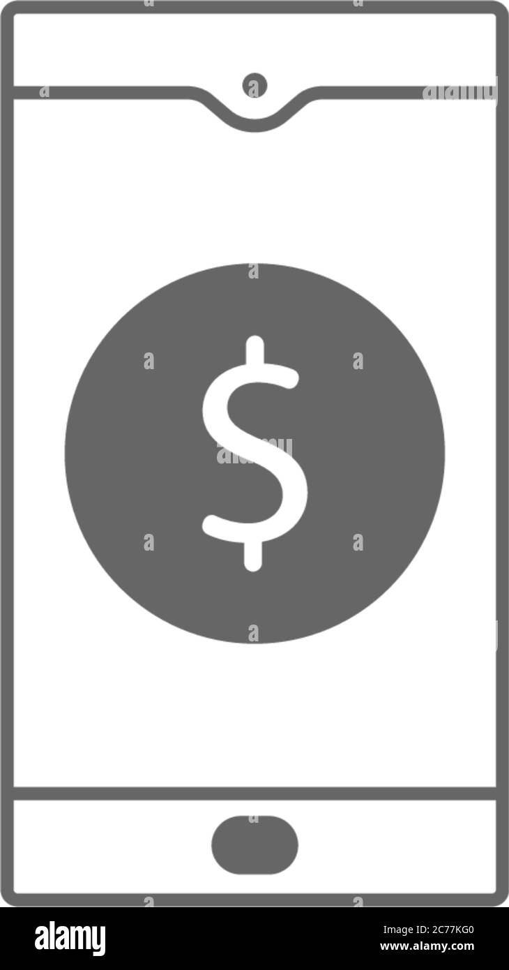 Smartphone payment logo icon vector template Stock Vector Image & Art ...