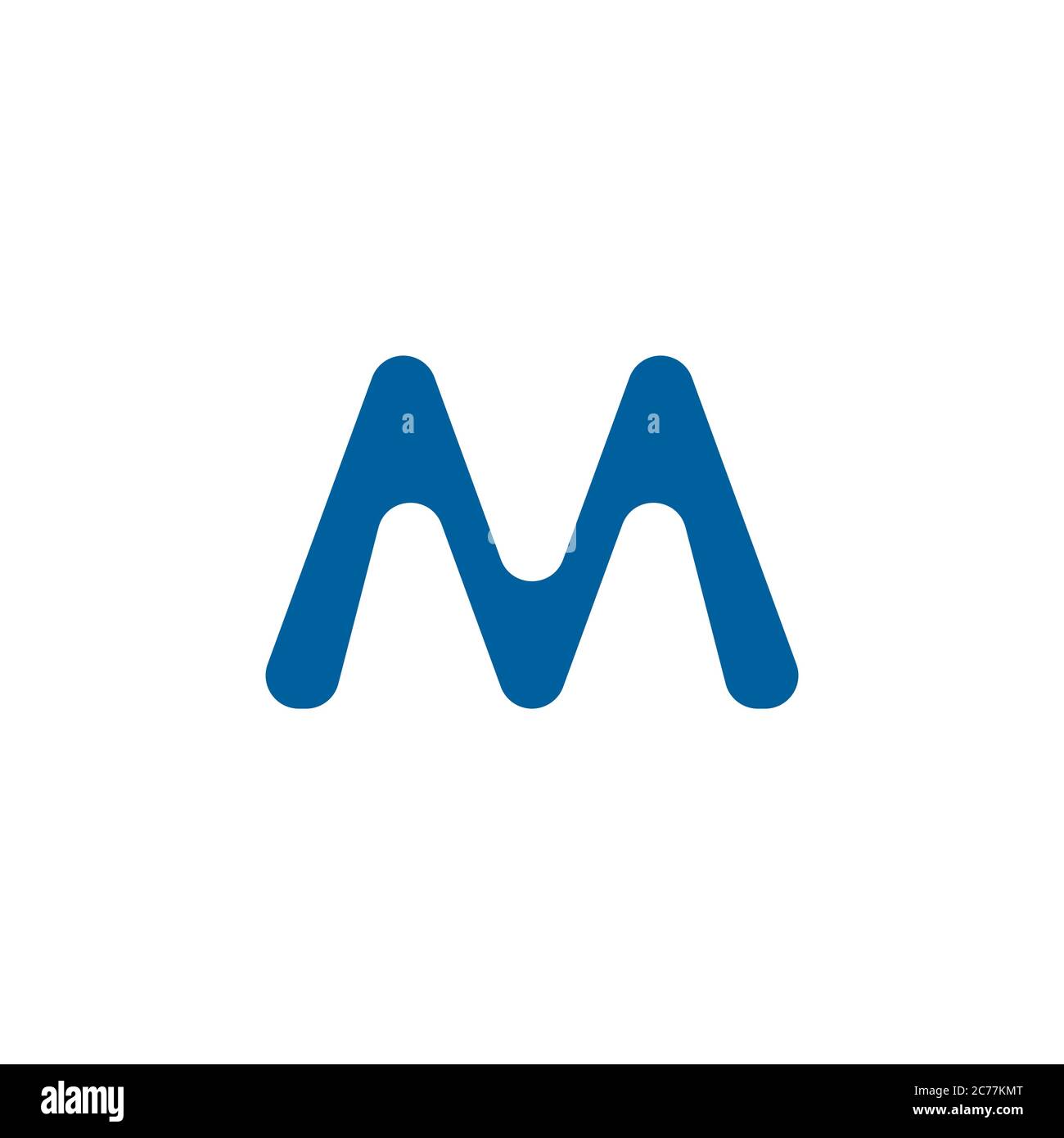 M Letter icon Template vector illustration design Stock Vector Image ...