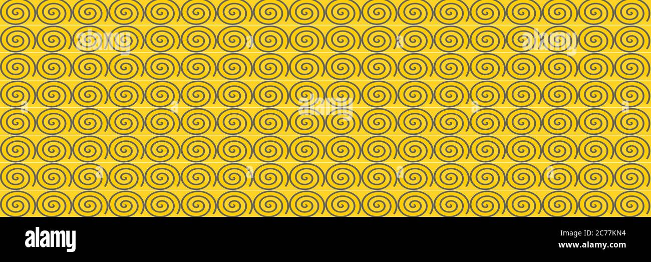 yellow color highlighted seamless line shape art digital background ...