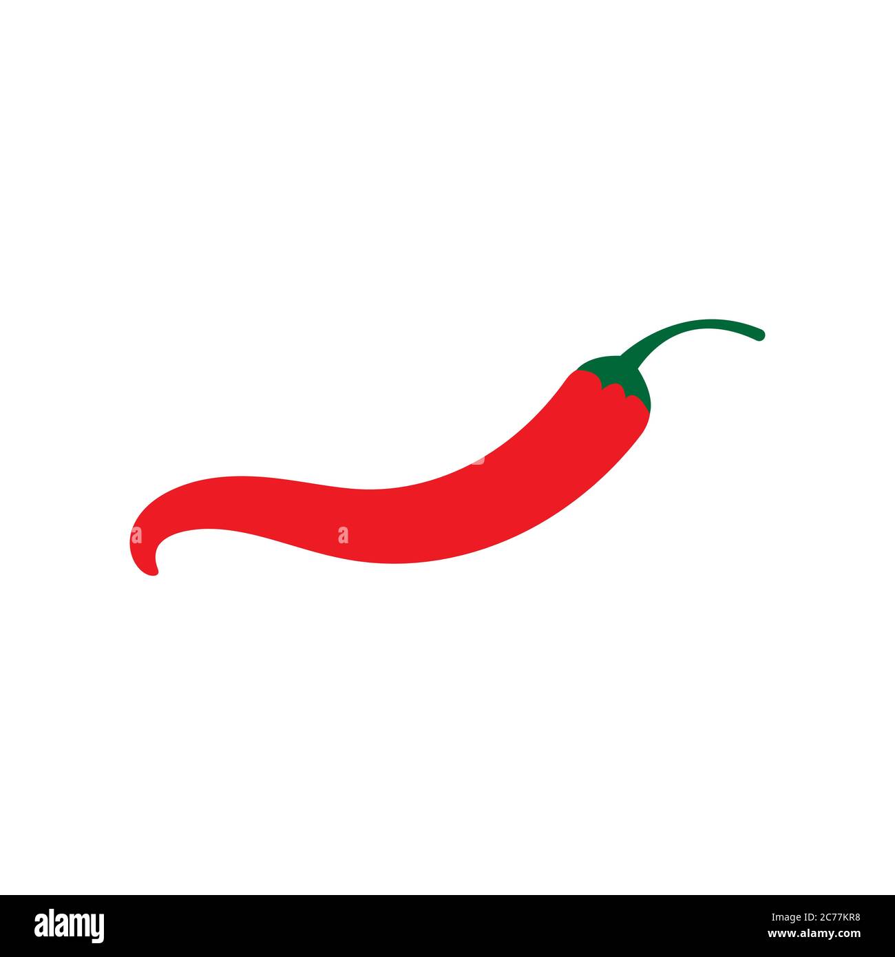Realistic chili pepper template Stock Vector Images - Alamy