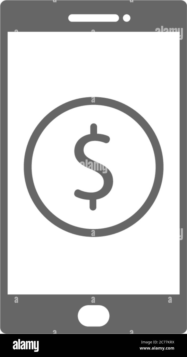 Smartphone payment logo icon vector template Stock Vector Image & Art ...