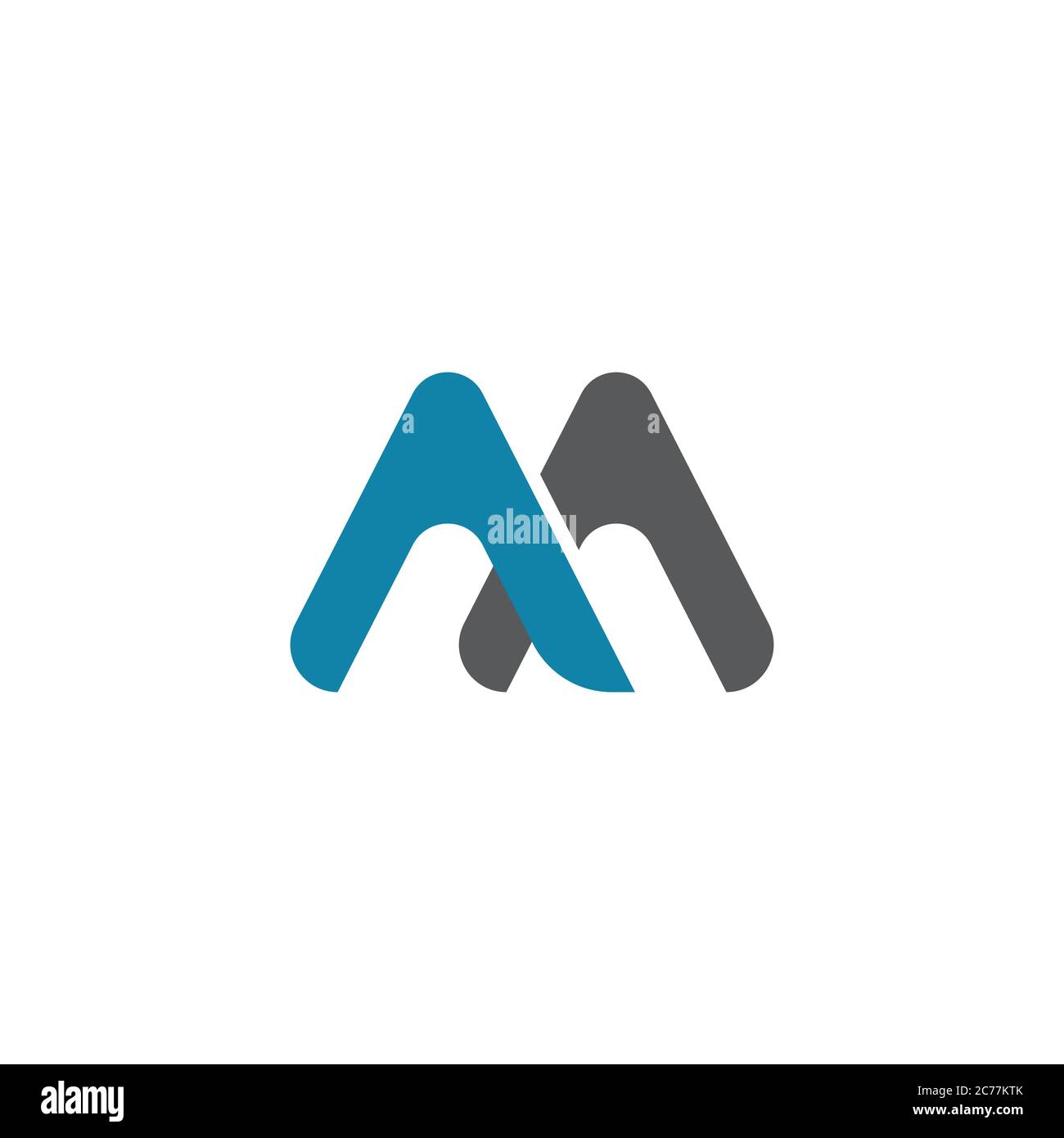 M Letter icon Template vector illustration design Stock Vector Image ...