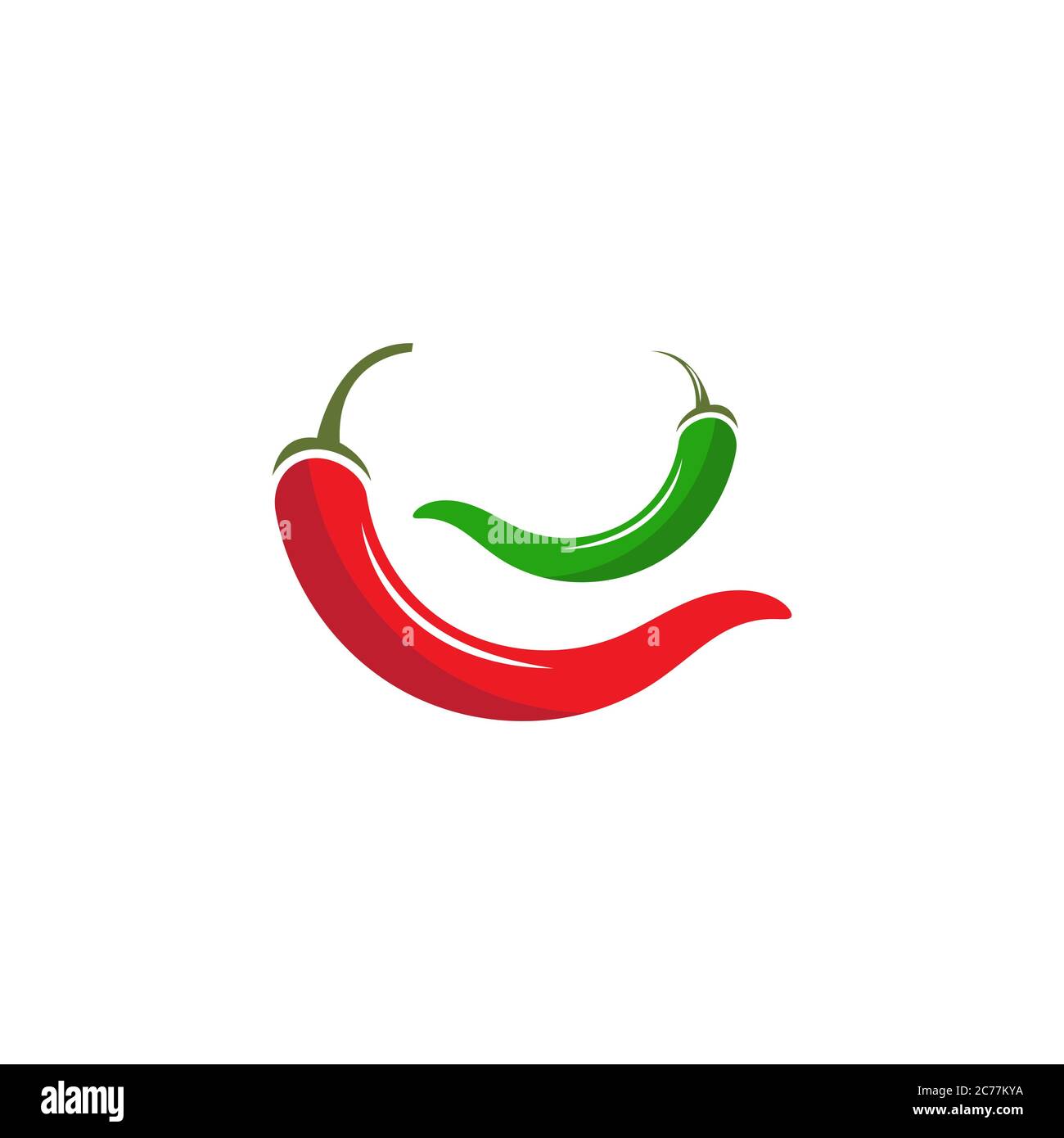 Realistic chili pepper template Stock Vector Images - Alamy