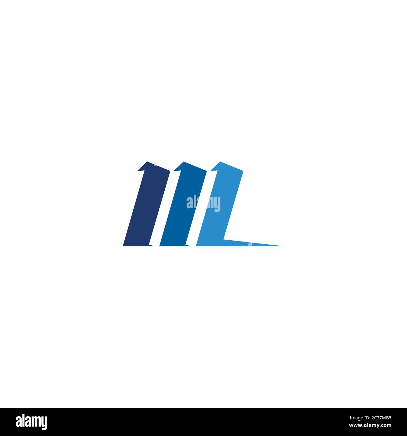 M Letter icon Template vector illustration design Stock Vector Image ...