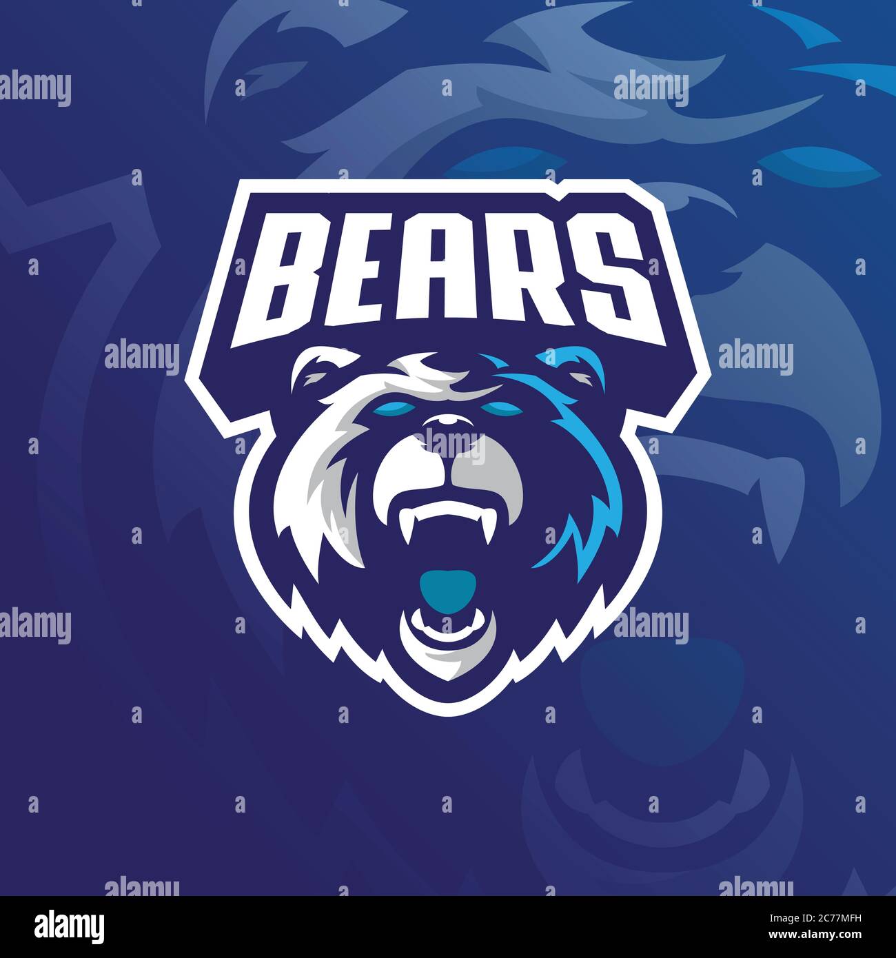 Bear Mascot Clipart