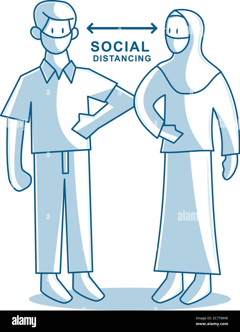 Elbow bump vector vectors hi-res stock photography and images - Alamy