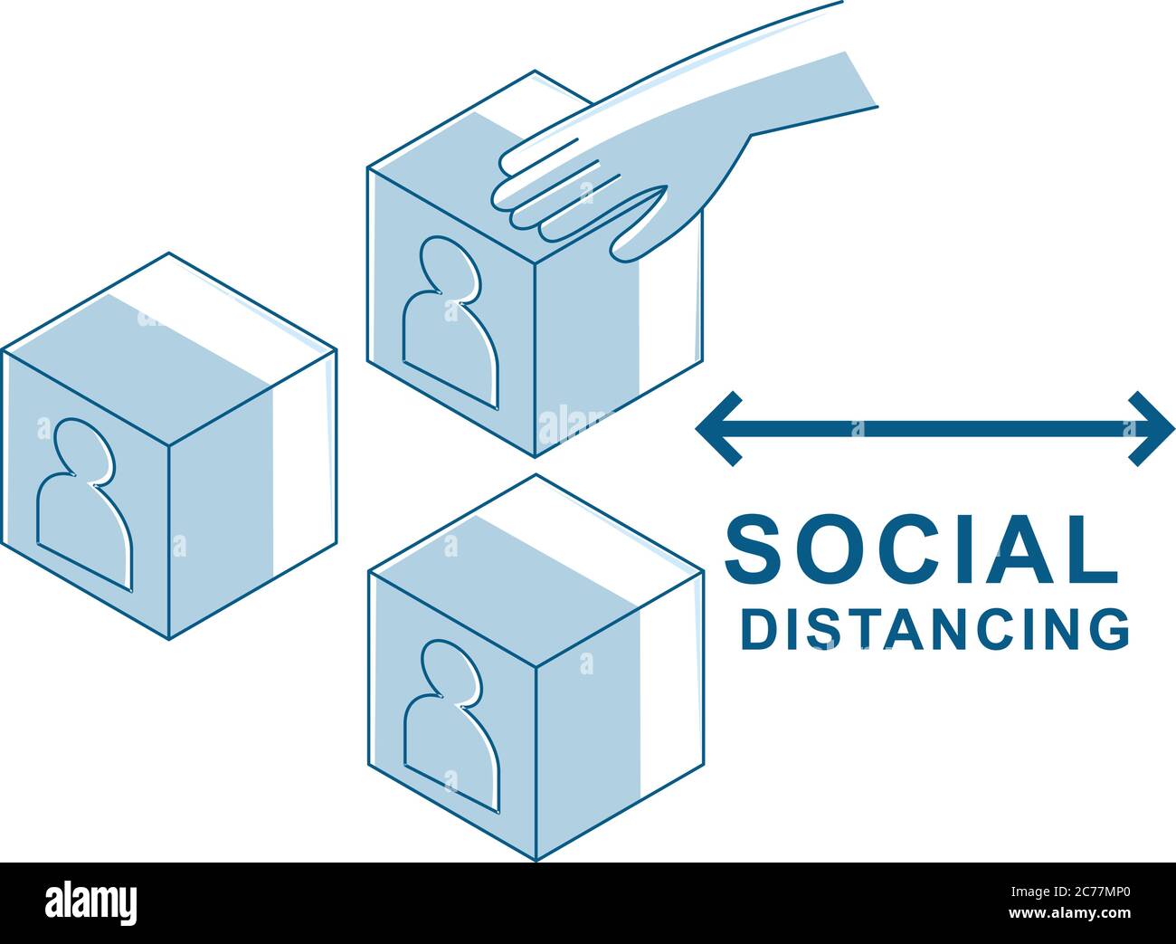 Social distance clip art hi-res stock photography and images - Alamy