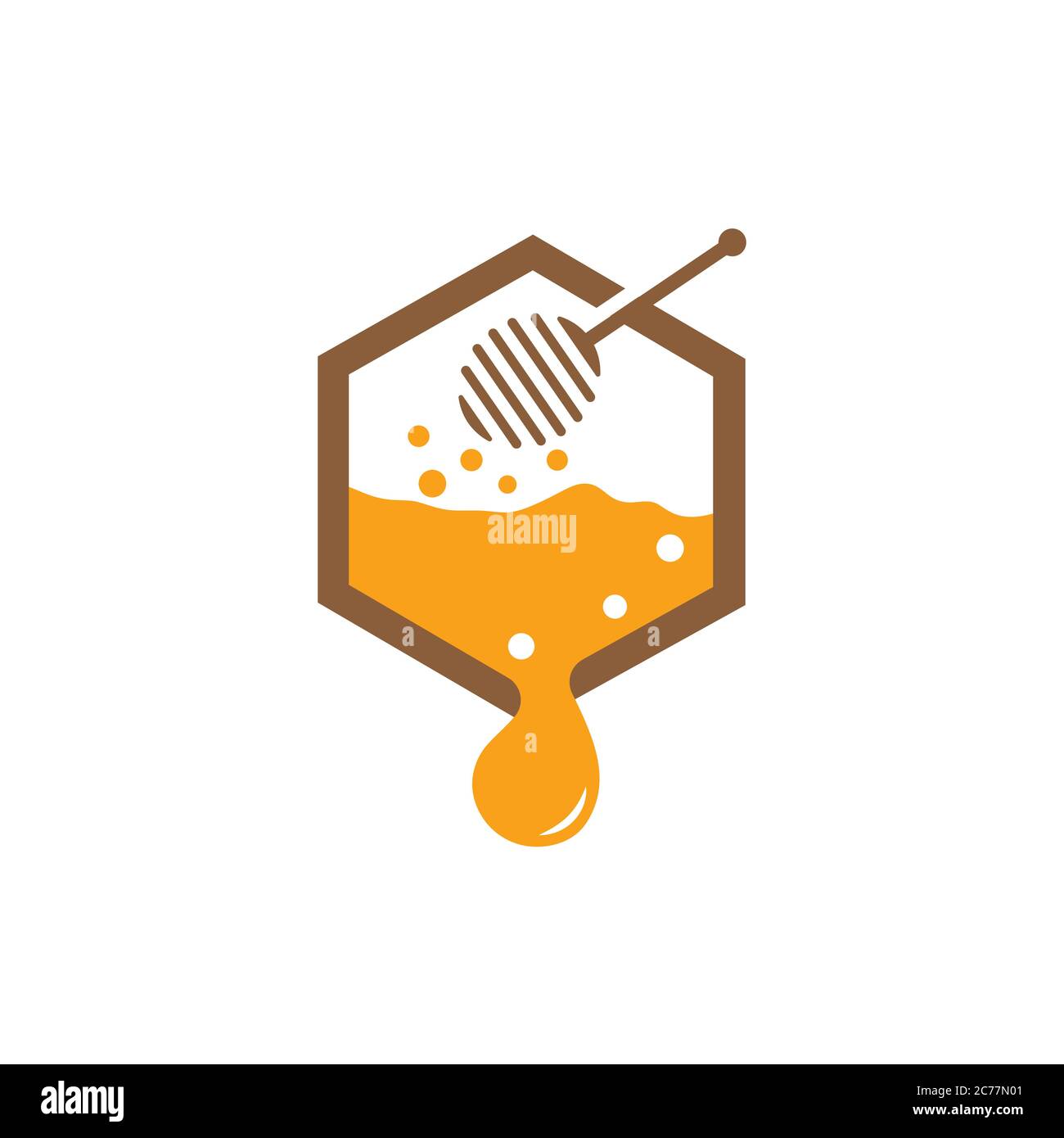 Bee vector icon illustration design template Stock Vector Image & Art ...