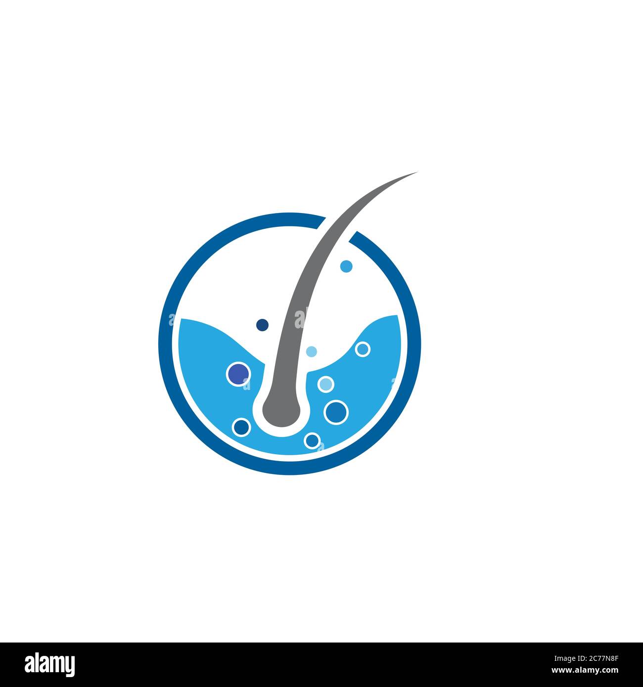 Hair treatments icon illustration template design Stock Vector Image ...