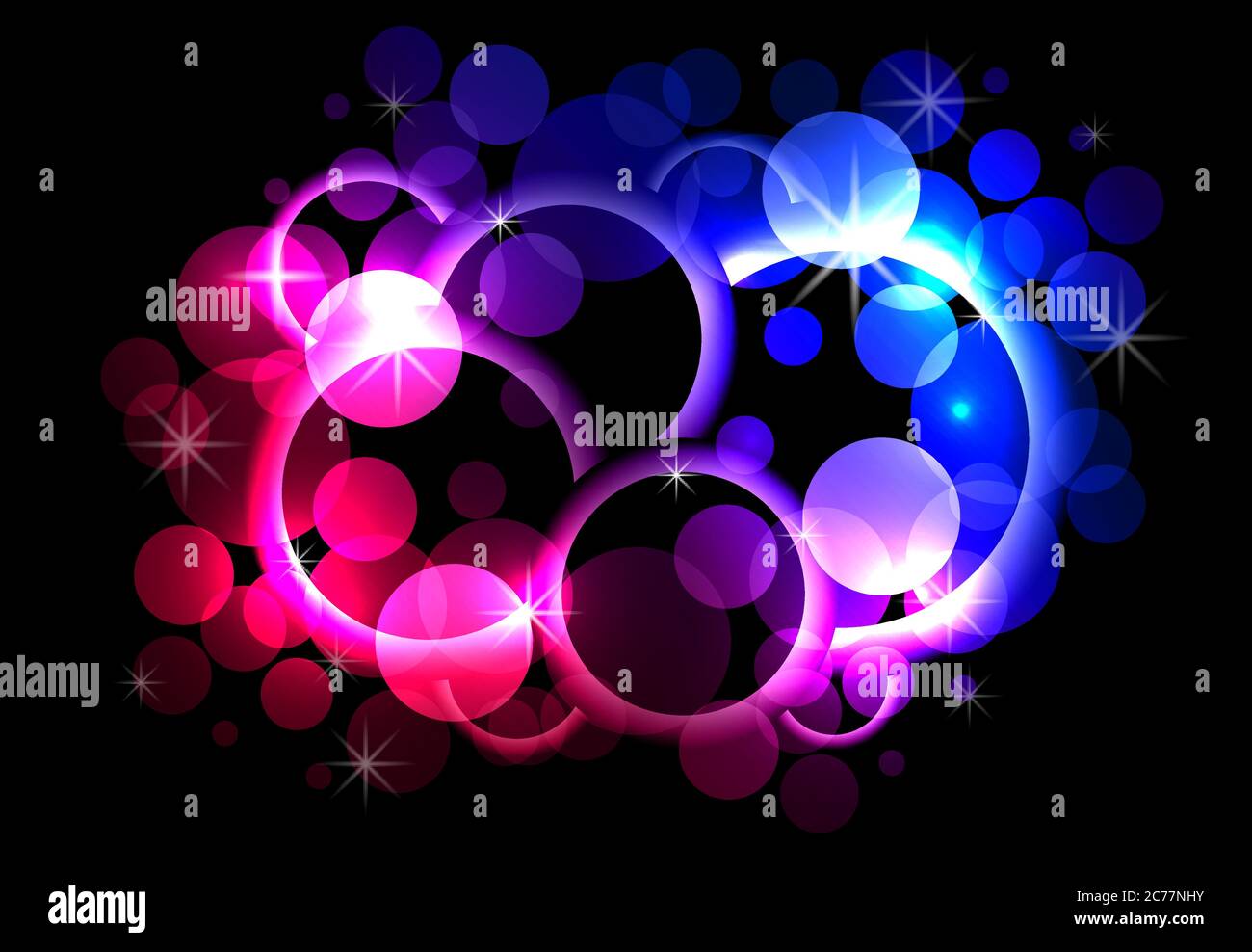 Neon sparks Stock Vector Images - Alamy
